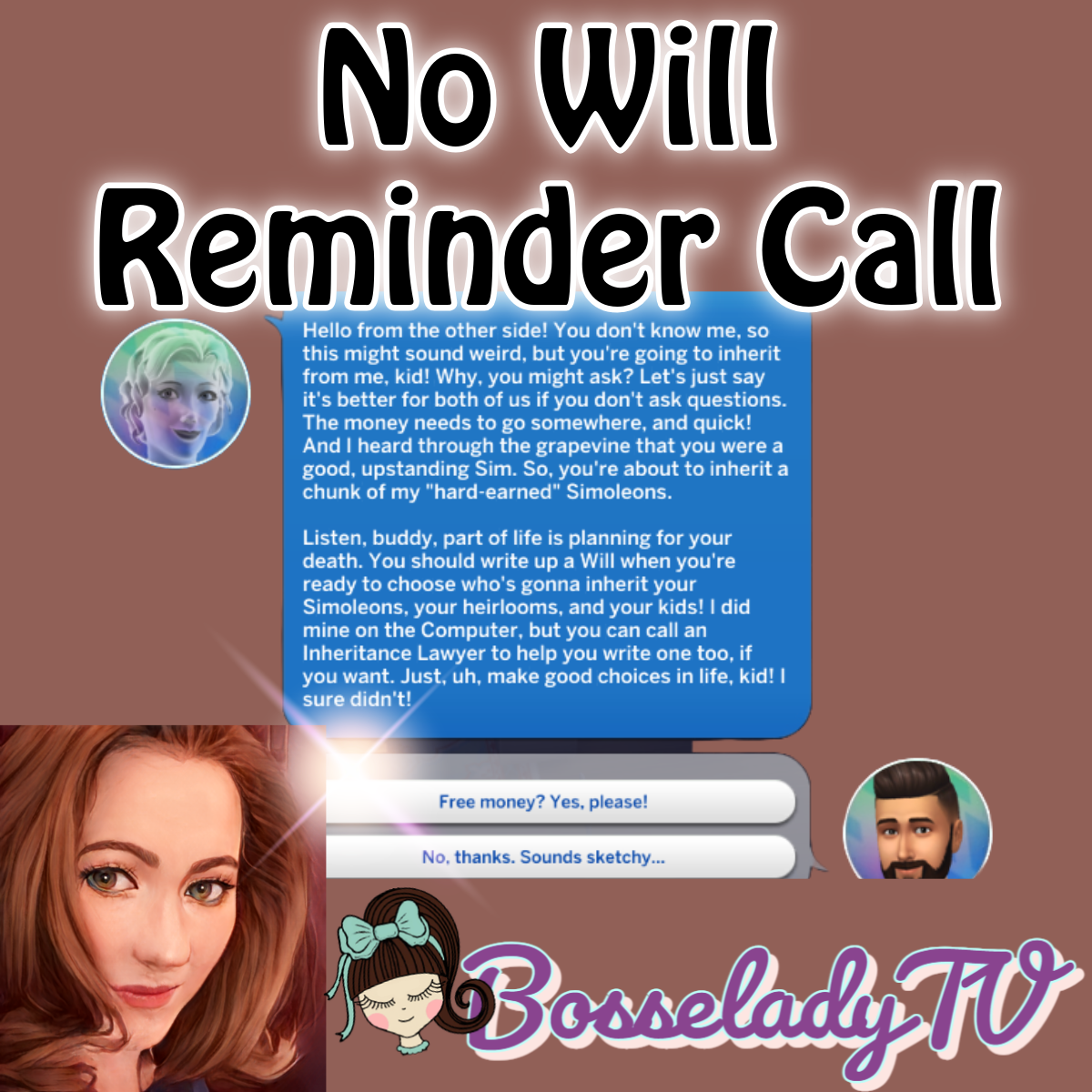 BosseladyTV – Content Creator for The Sims 4